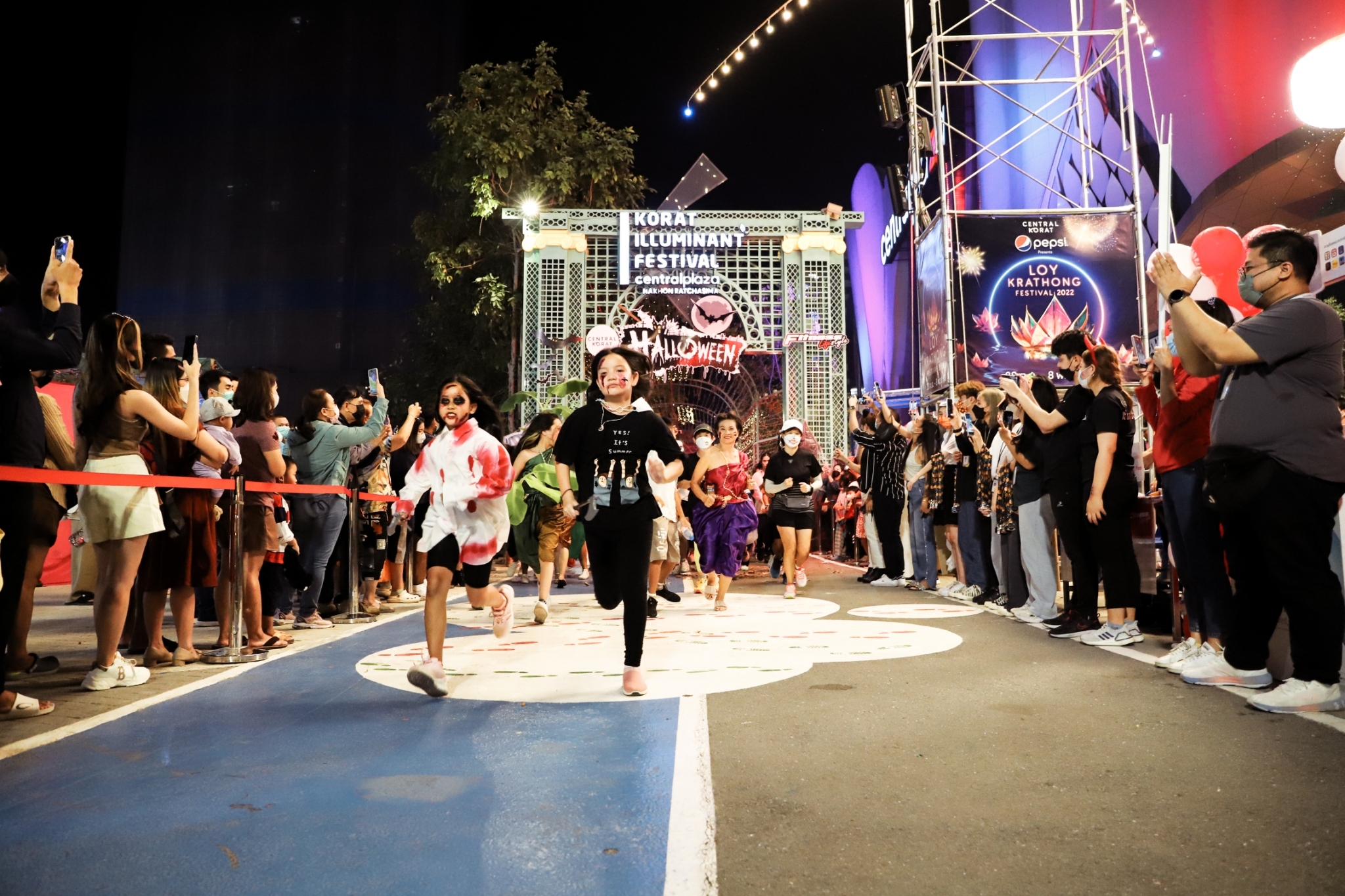 เซ็นทรัล โคราช จัดกิจกรรมวิ่งสุดหลอน Halloween Ghost Run วิ่ง หนี ผี บุกโคราช แต่งหน้าผีจัดเต็ม ...